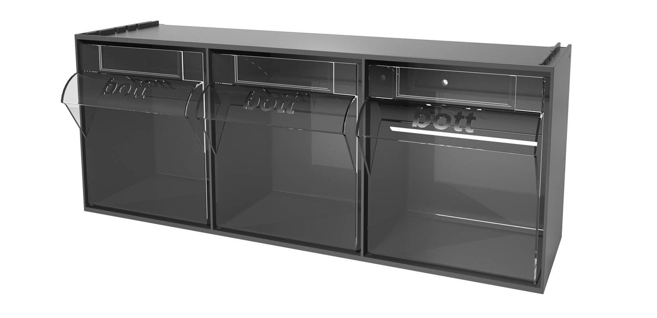 Bott Tilt Box 3 Compartments With Perfo Holding Brackets (WxDxH: 600x2 ...