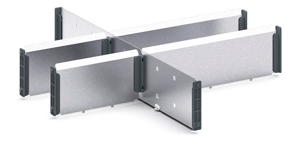Bott Verso Adjustable Metal Divider Kit 6 Compartment. For Cabinet ...