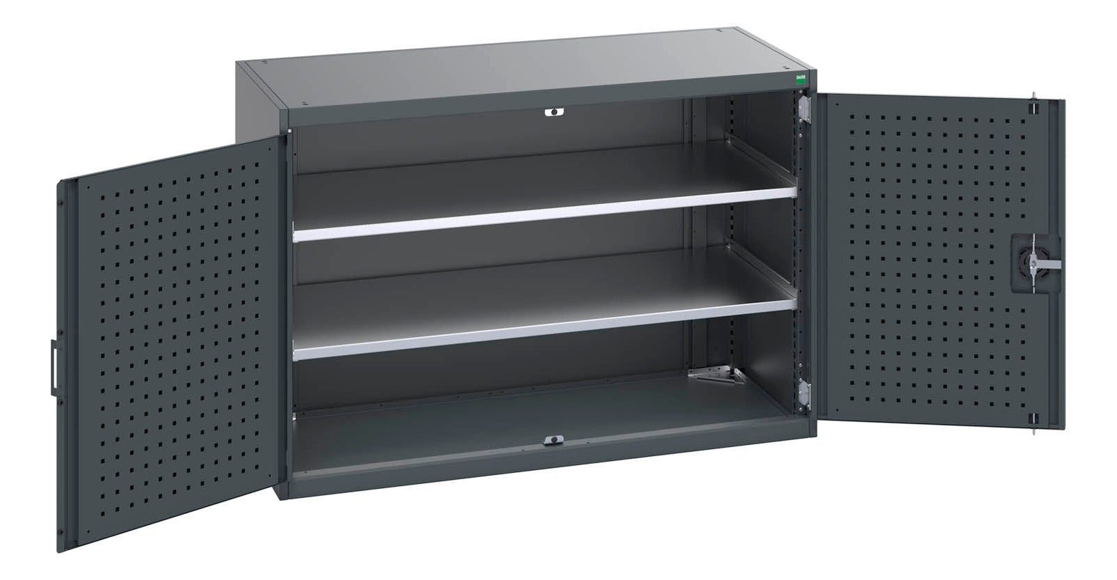 Bott Cubio Cupboard With Perfo Doors & 2 Shelves (WxDxH: 1300x650x900m ...