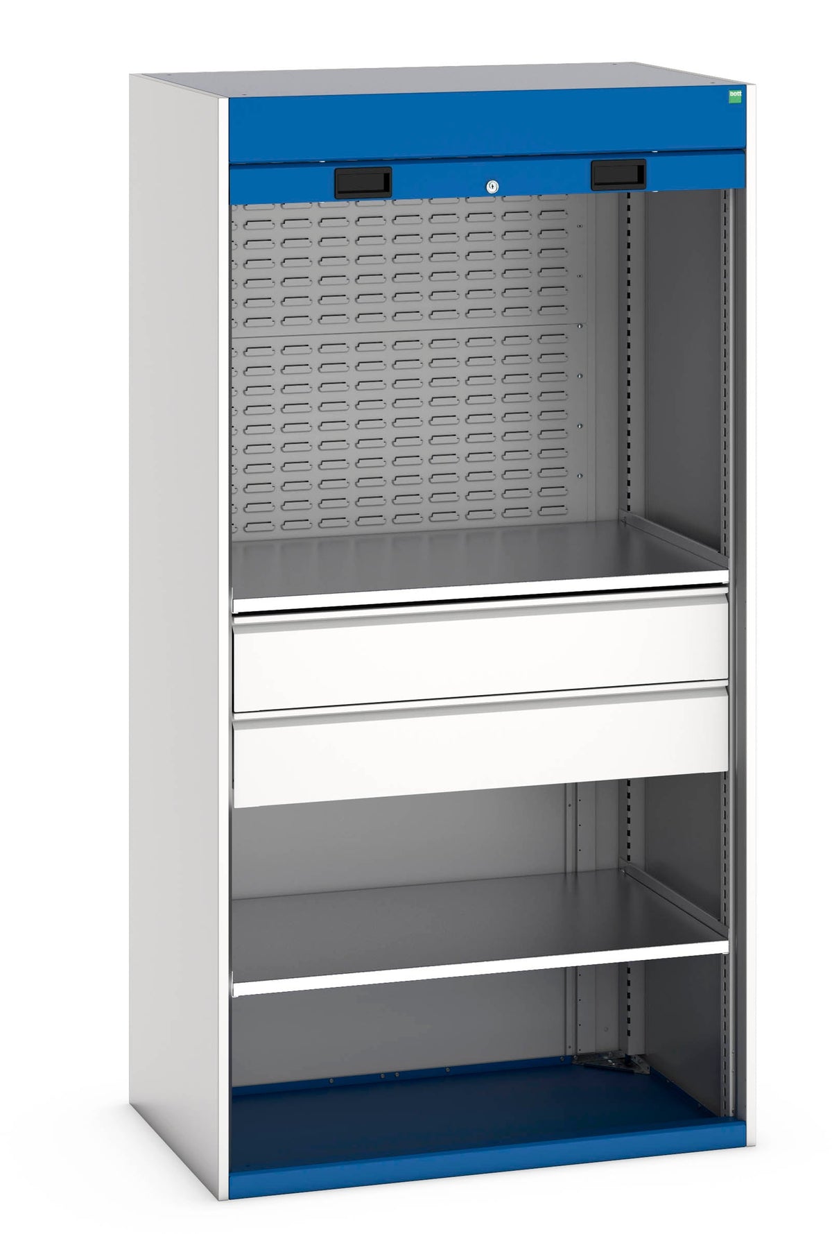 Bott Cubio Cupboard 2X Shelves 2X 175 Drws 2X Louvre Panels (WxDxH: 10 ...